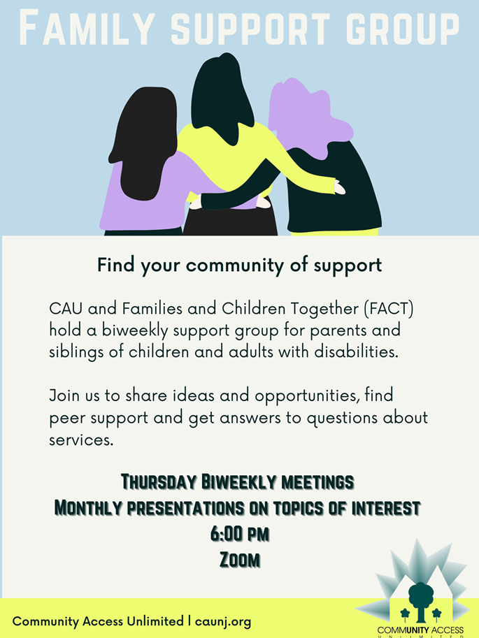 Parent Support Group Flyer